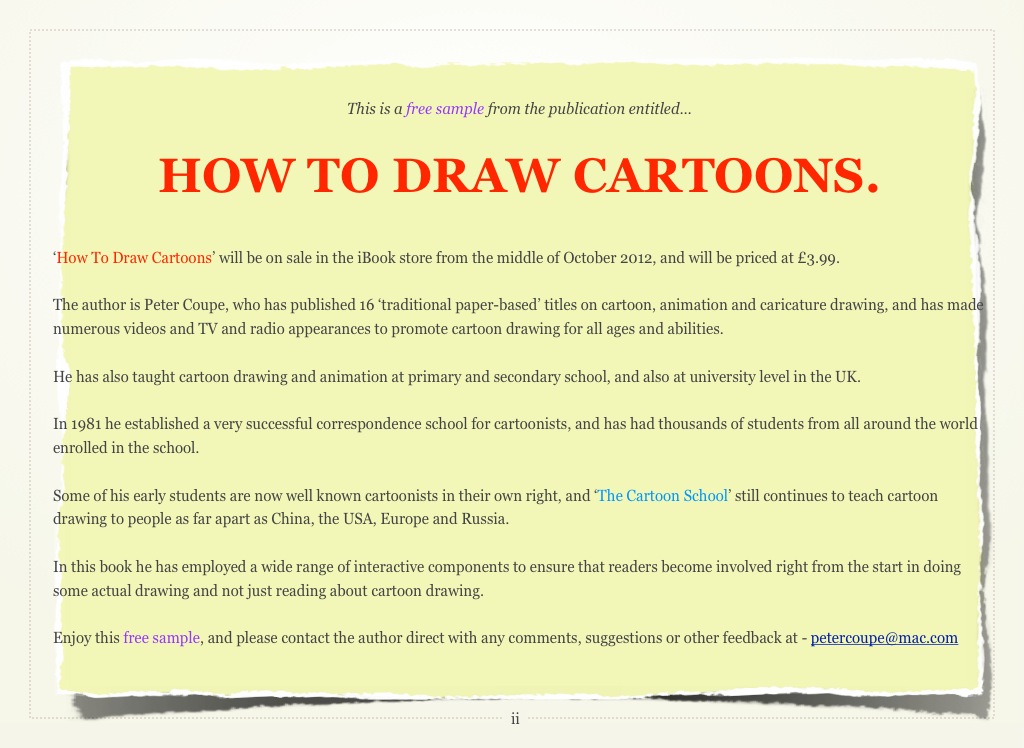 Bookry - Draw Cartoons - Free Sample